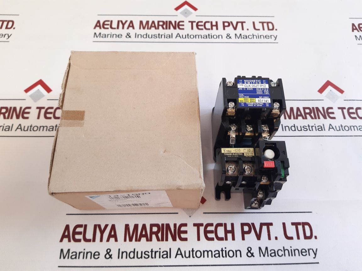 Togami Electric Clk-20Jt-p12 Magnetic Switch – Aeliya Marine Tech