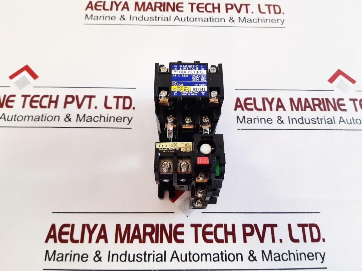 Togami Electric Clk-20Jt-p12 Magnetic Switch – Aeliya Marine Tech