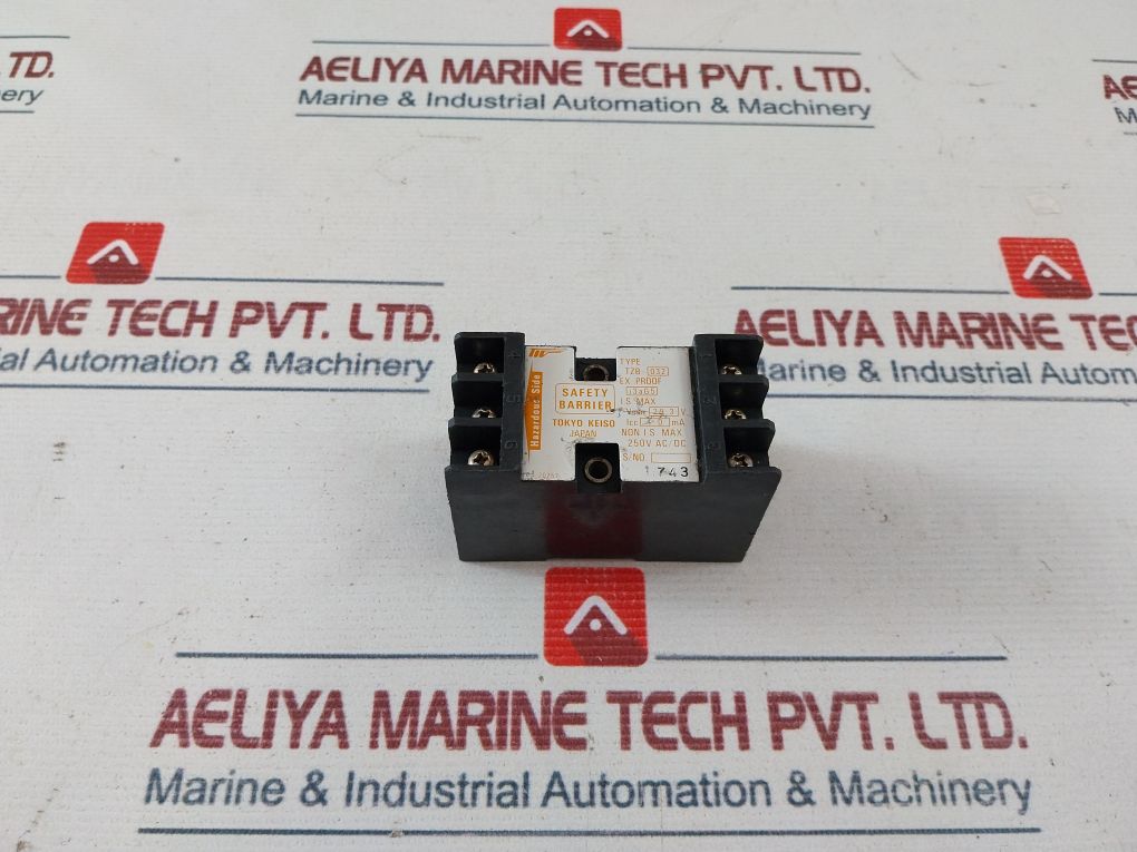 Tokyo Keiso Tzb-032 Safety Barrier 250V Ac/Dc – Aeliya Marine Tech