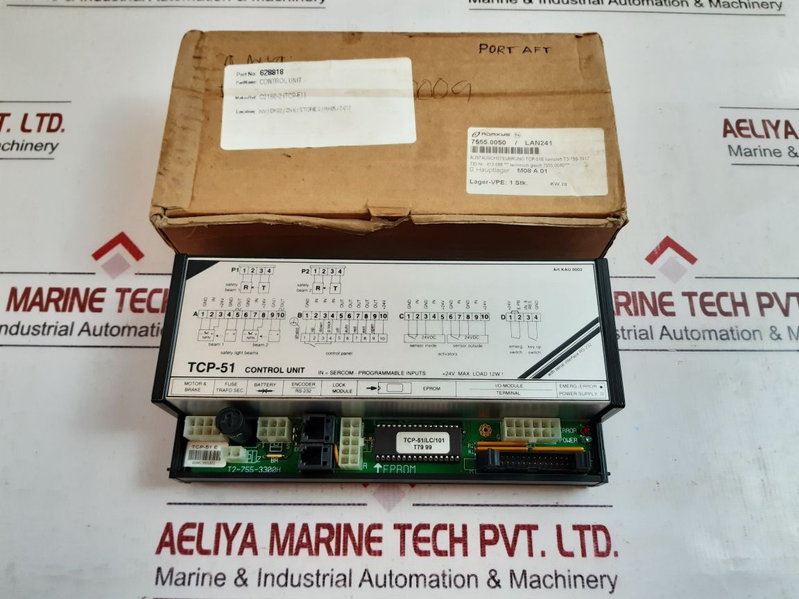 Tormax Tcp-51 Control Unit Kau.0002 – Aeliya Marine Tech
