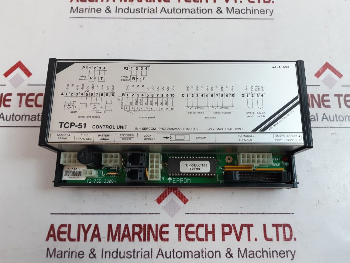 Tormax Tcp-51 Control Unit Kau.0002 – Aeliya Marine Tech