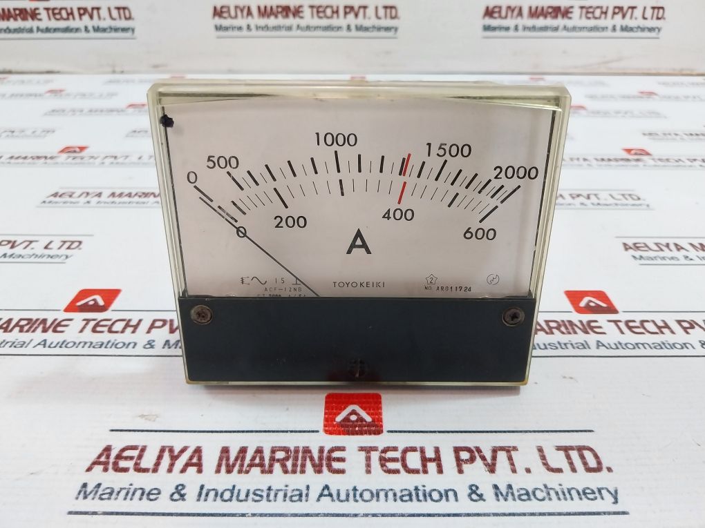 Toyo Keiki Acf-12Nb Double Ammeter Arg11724 – Aeliya Marine Tech