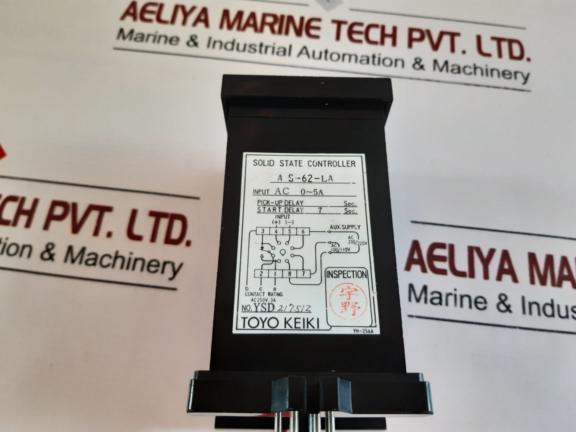 Toyo Keiki As-62-la Solid State Controller – Aeliya Marine Tech