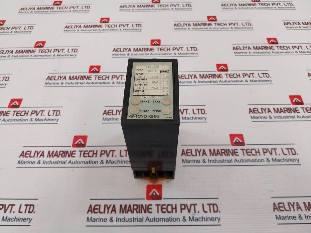 Toyo Keiki Dxp-1 Isolator With Base Dc 4~20Ma – Aeliya Marine Tech