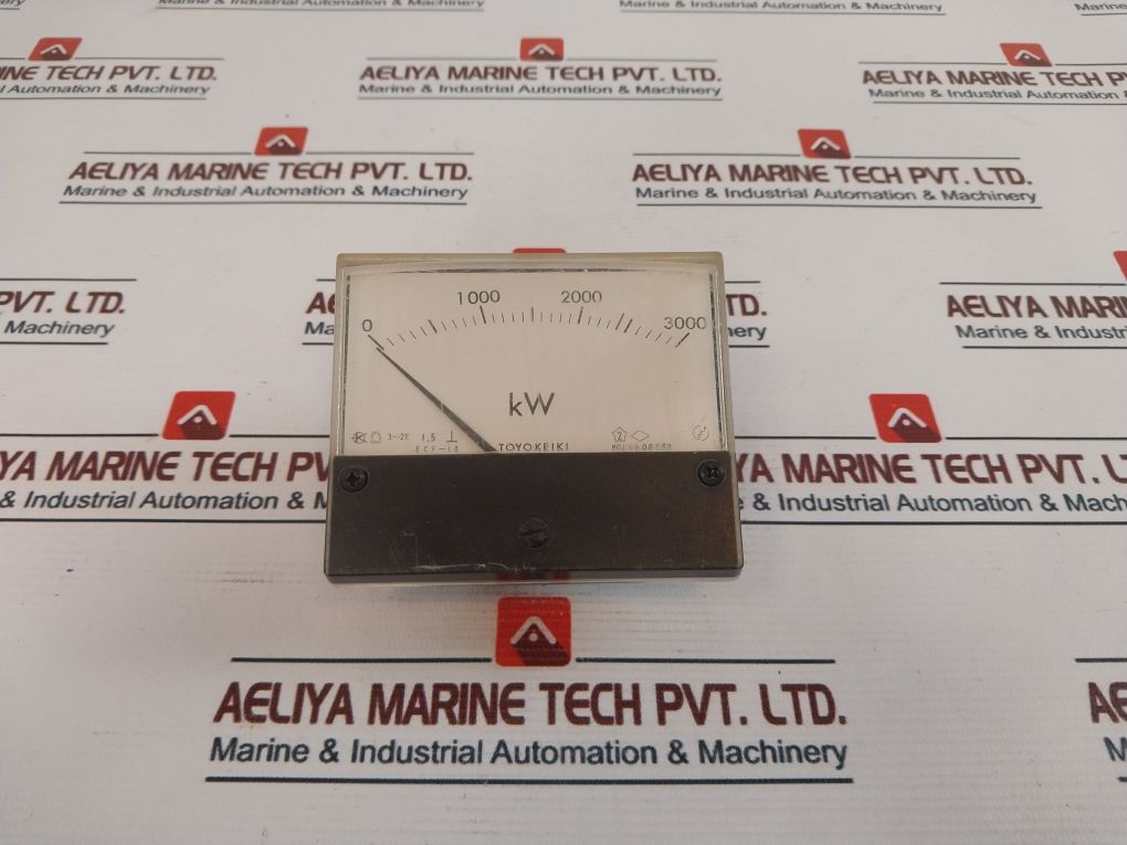 Toyo Keiki Ecf-10 Kilowatt Panel Meter 5A 115V – Aeliya Marine Tech