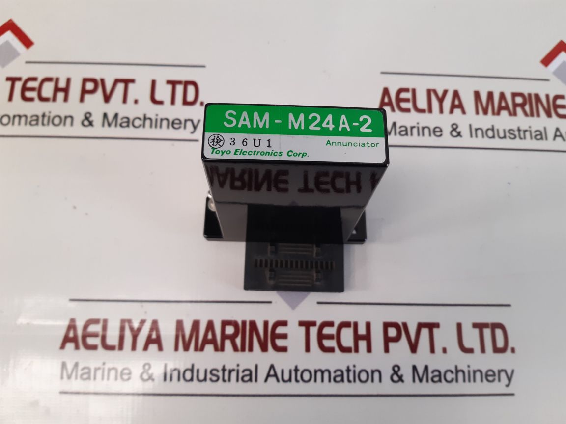 Toyo Sam-m24A-2 Annunciator – Aeliya Marine Tech