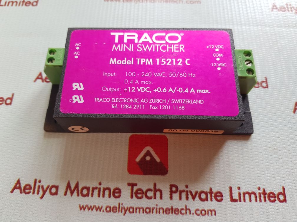 Traco Tpm 15212C Mini Switcher – Aeliya Marine Tech®