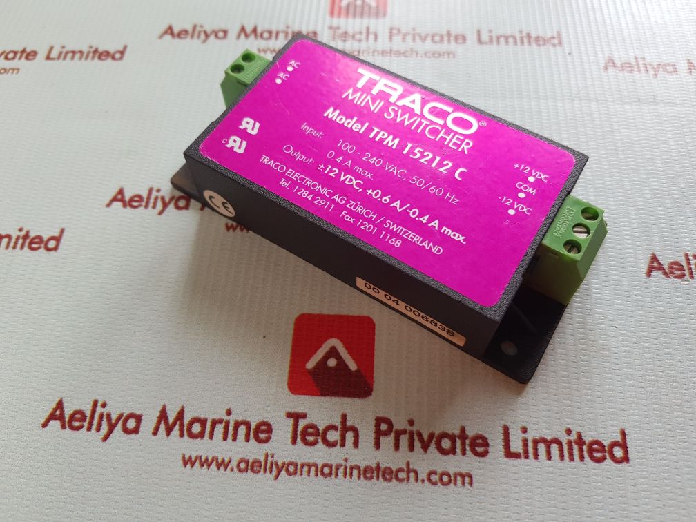 Traco Tpm 15212C Mini Switcher – Aeliya Marine Tech