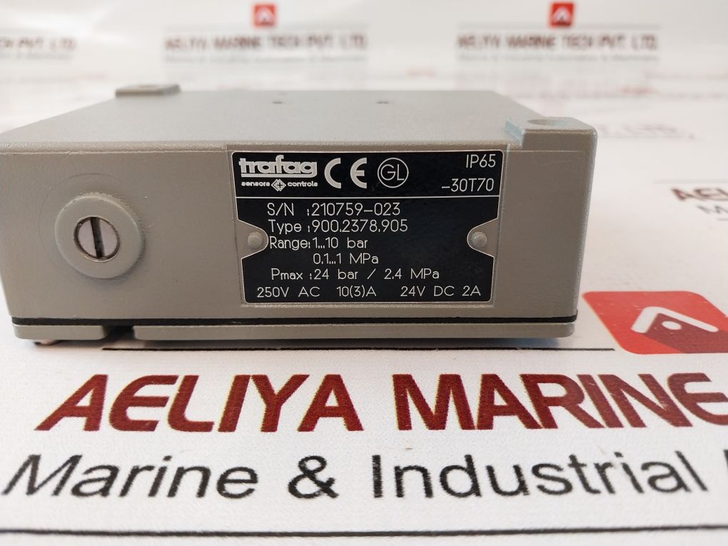 Trafag 900.2378.905 Pressure Switch 1…10 Bar – Aeliya Marine Tech