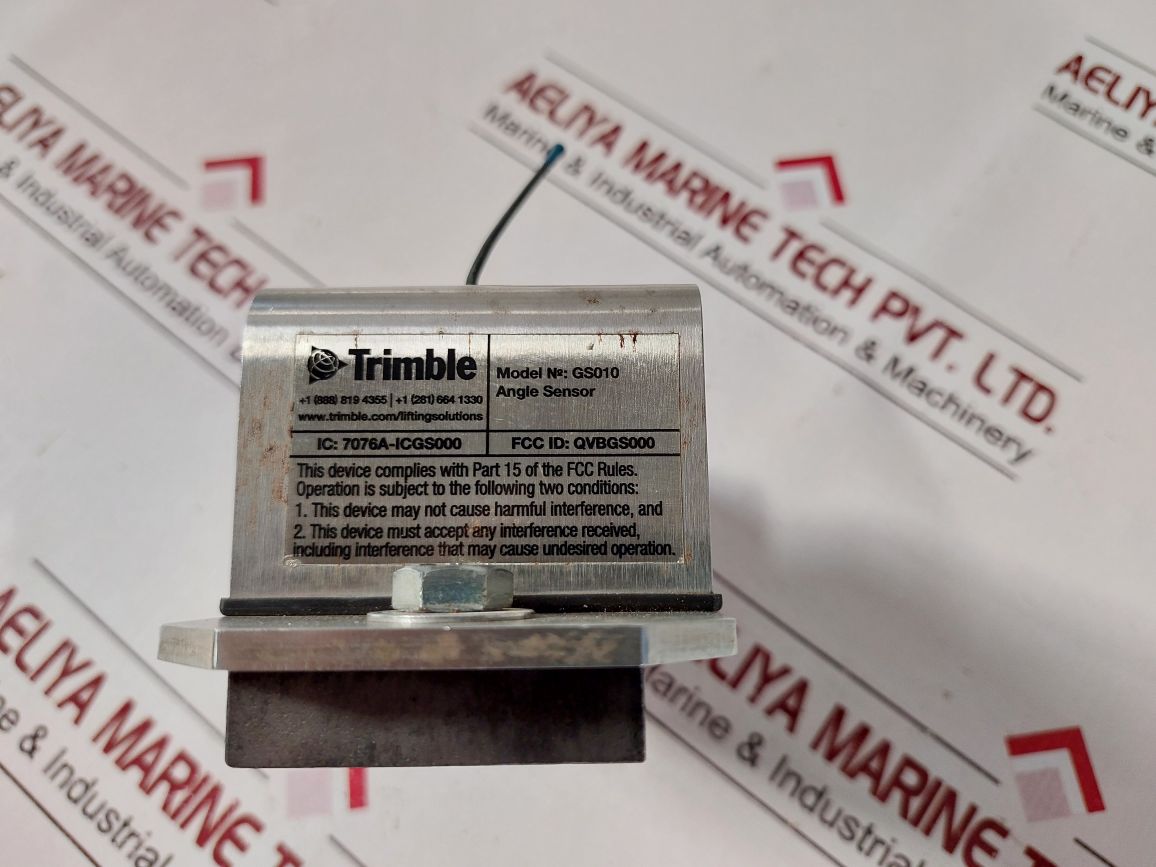 Trimble Gs010 Boom Angle Sensor – Aeliya Marine Tech