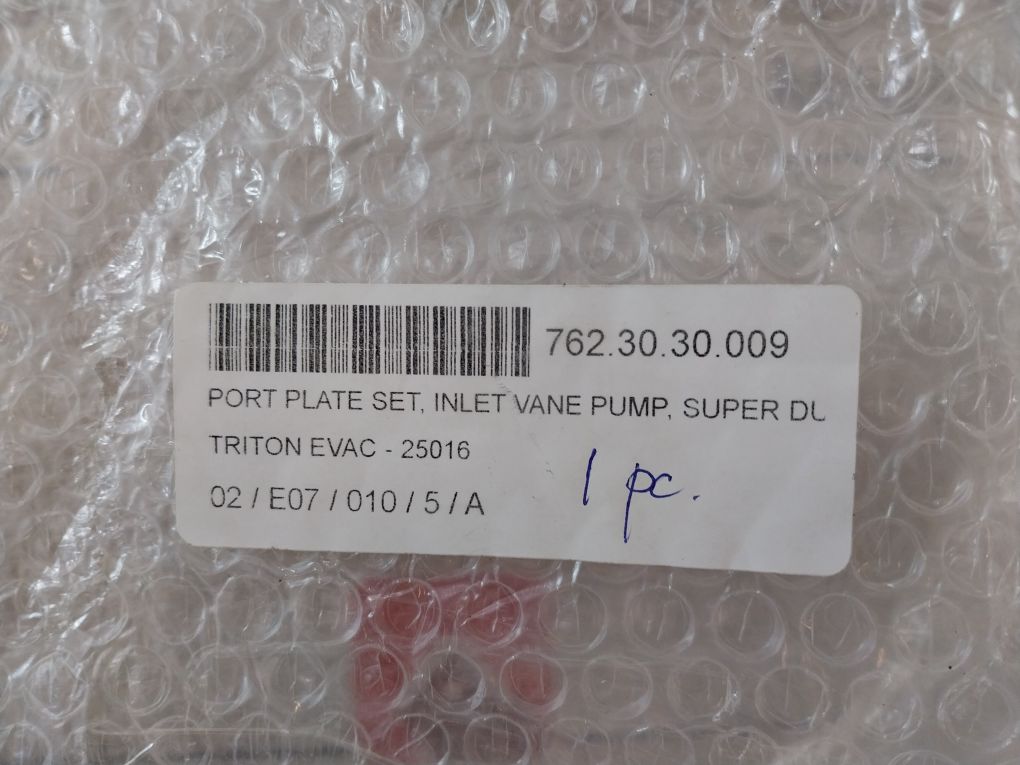 Triton Evac 25016 Port Plate Set For Isave 40 Inlet Vane Pump – Aeliya ...