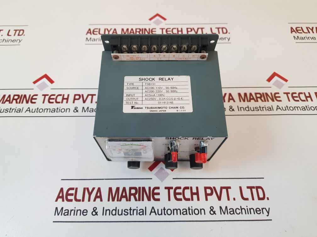 Tsubakimoto Tsb151 Shock Relay – Aeliya Marine Tech