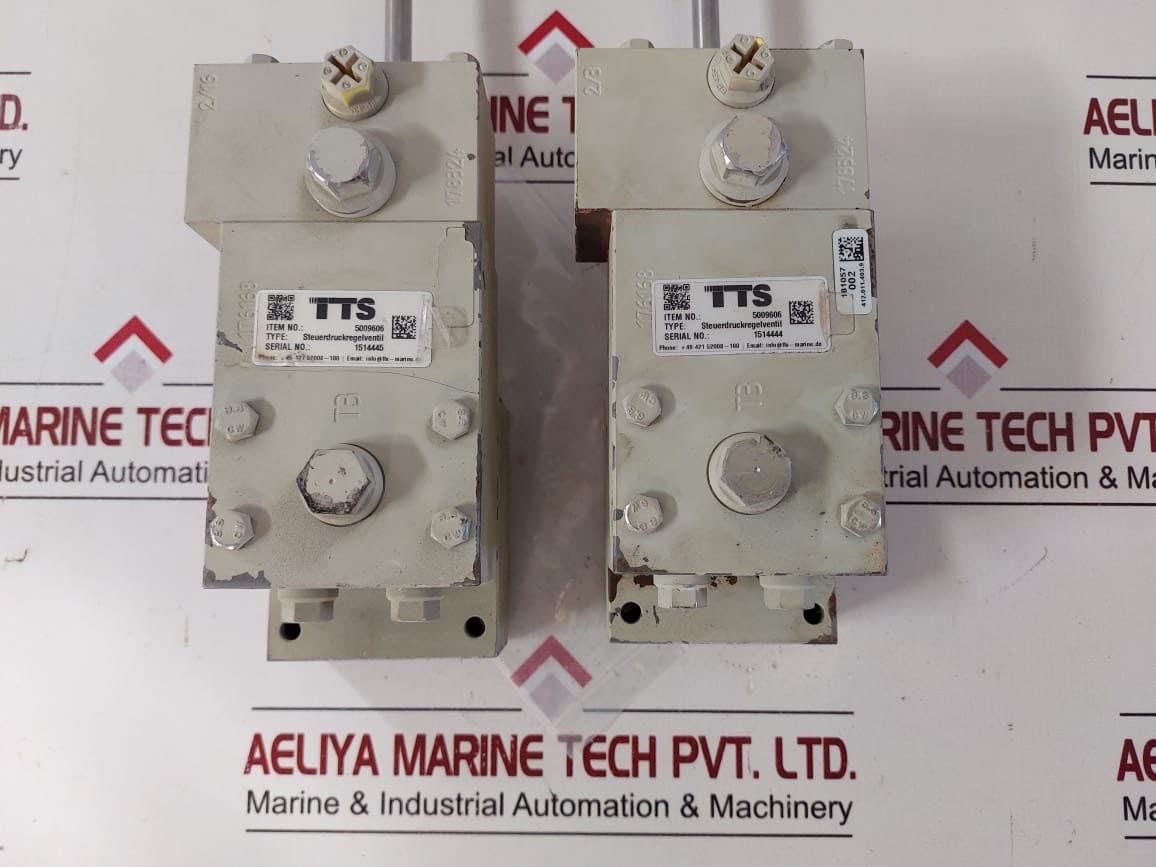 Tts 5009606 Control Pressure Regulation Valve – Aeliya Marine Tech