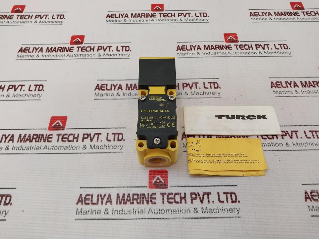Turck Bi15-cp40-ad4X Proximity Sensor 10…65 Vdc – Aeliya Marine Tech