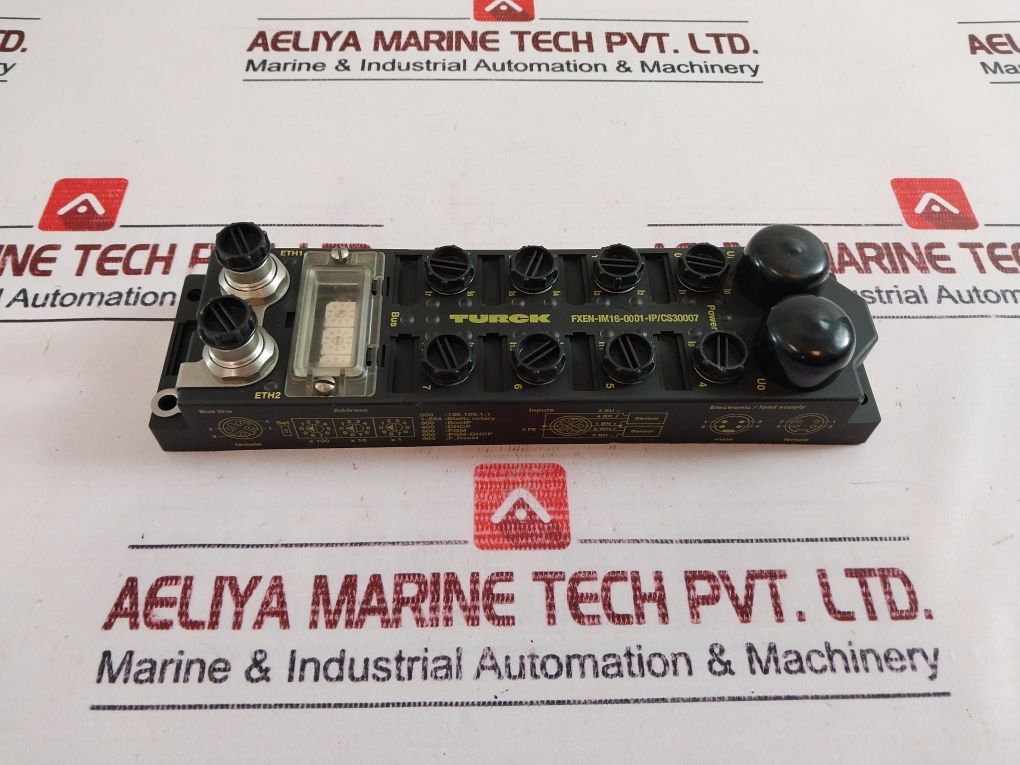 Turck Fxen-im16-0001-ip/Cs30007 Compact Fieldbus Ethernet/Ip I/O Module ...