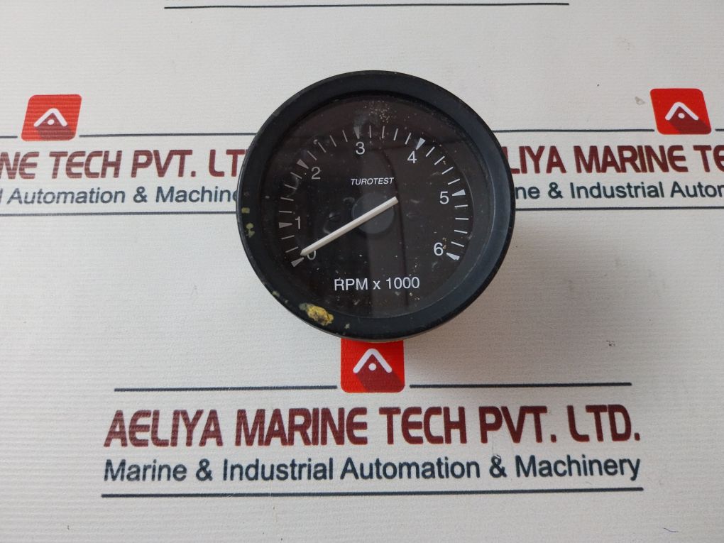 Turotest Ta-ms-05 Hour Meter Gauge 12/24V – Aeliya Marine Tech