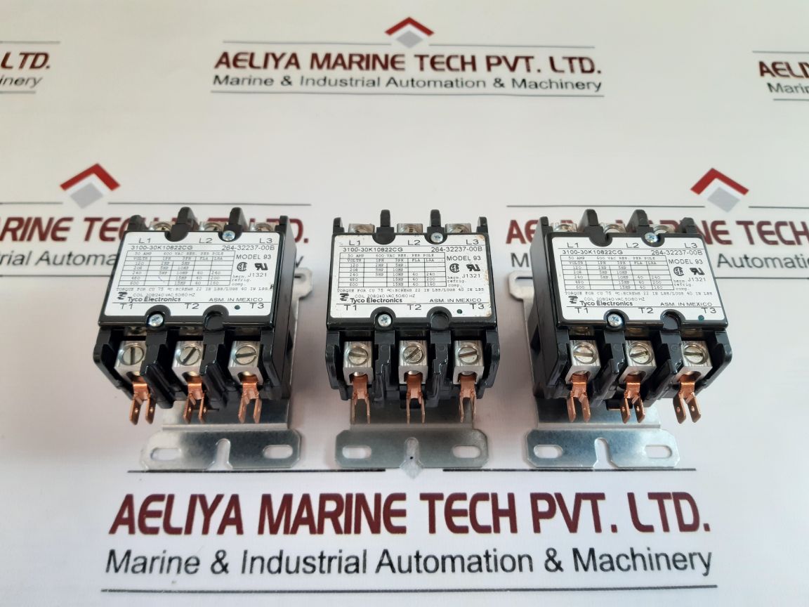 Tyco Electronics Model 93 Contactor – Aeliya Marine Tech