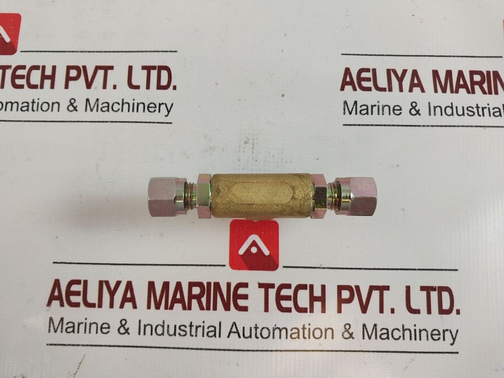 Unitor 762775 Shuttle Check Valve – Aeliya Marine Tech