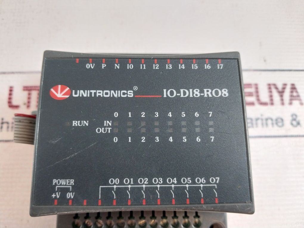 Unitronics Io-di8-ro8 I/O Expansion Module Dc 24V – Aeliya Marine Tech