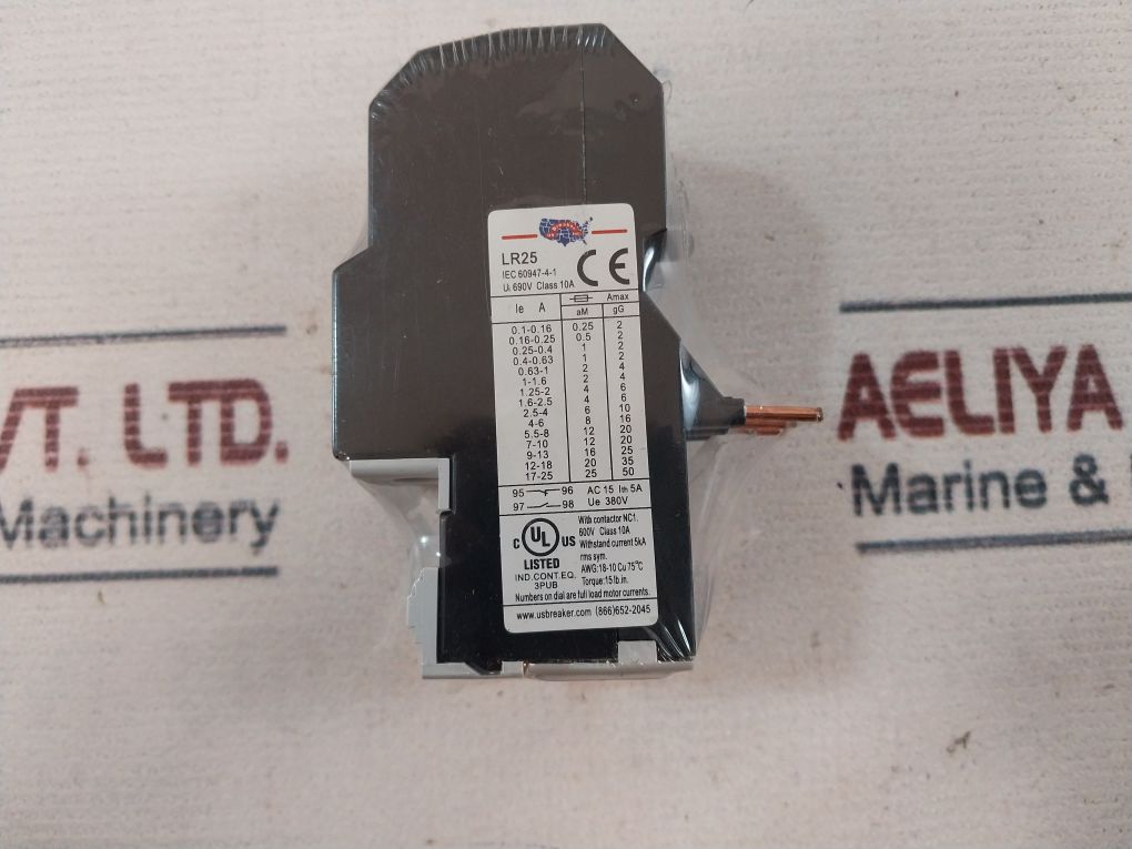 Us Breaker Lr25 Thermal Overload Relay – Aeliya Marine Tech