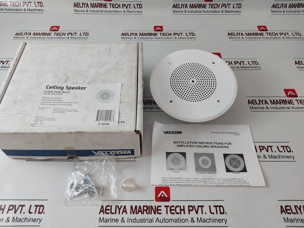 Valcom V-1010C Ceiling Speaker – Aeliya Marine Tech