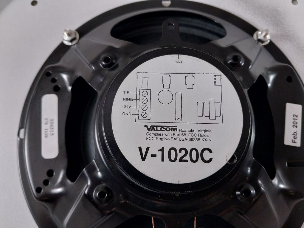 Valcom V-1020C Ceiling Speaker – Aeliya Marine Tech®