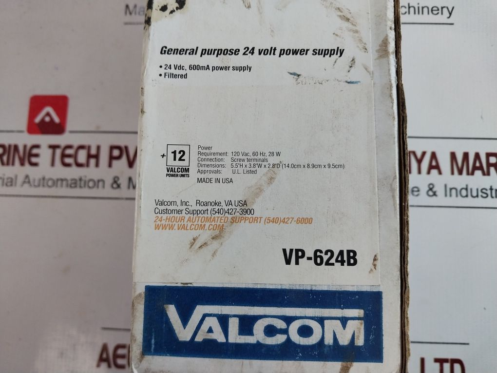 Valcom Vp-624B Linear Power Supply – Aeliya Marine Tech