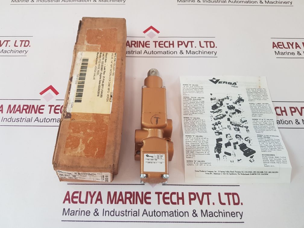 Versa Vsc-3301-18S Three-way Valve – Aeliya Marine Tech
