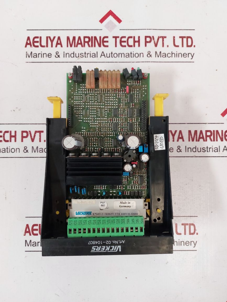 Vickers 02-326001 Pcb Card With Holder – Aeliya Marine Tech Pvt Ltd