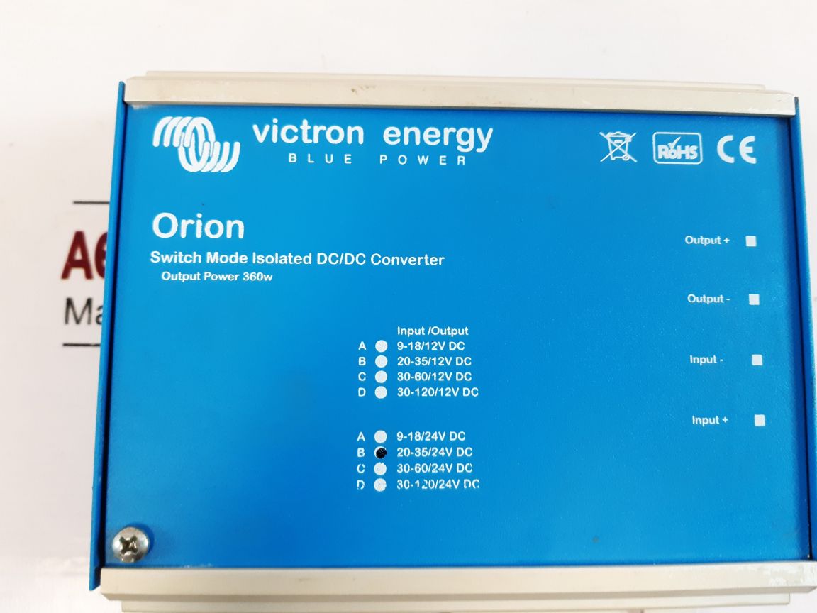 Victron Energy Switch Mode Isolated Dc/Dc Converter 20-35/24V Dc ...