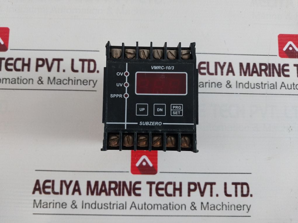 Subzero Vmrc-10/3 Three Phase Line Voltage Monitor – Aeliya Marine Tech