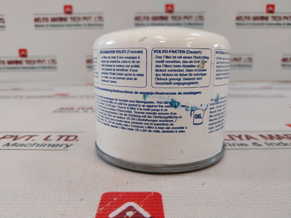 Volvo 3517857-3 Oil Filter – Aeliya Marine Tech