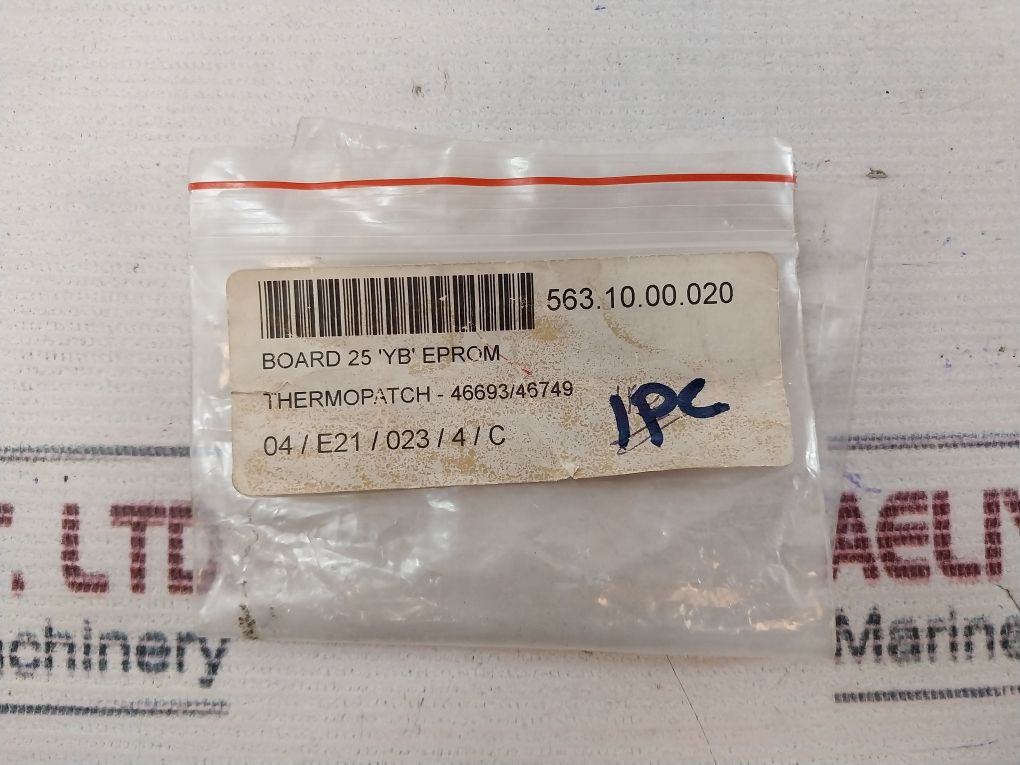 Thermopatch 727A940 Board 25 ‘Yb’ Eprom V25 Controller – Aeliya Marine Tech