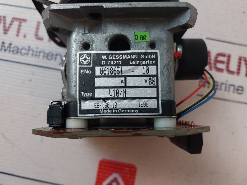 W. Gessmann V10/N Joystick – Aeliya Marine Tech®
