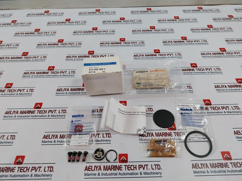 Wabco 973 500 000 2 Quick Release V/V (58) Repair Kit – Aeliya Marine Tech