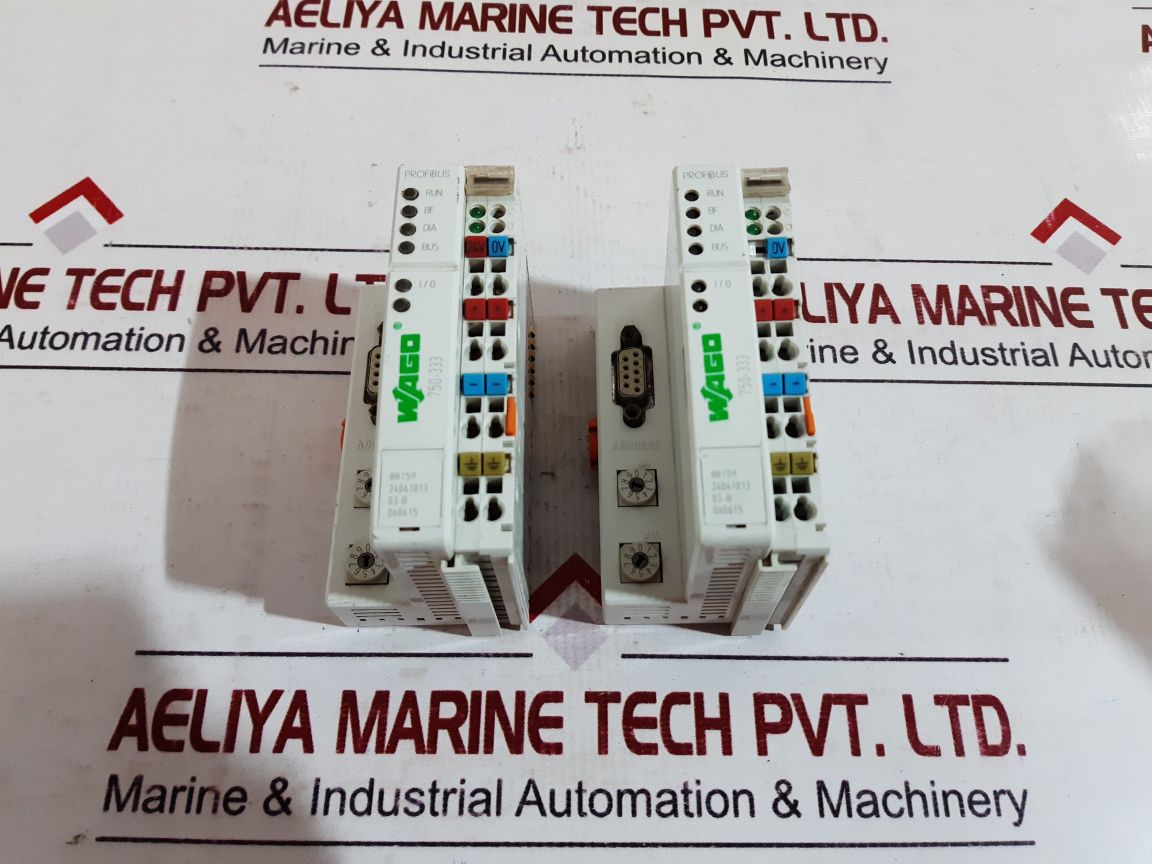 Wago 750-333 Profibus Fieldbus Coupler – Aeliya Marine Tech
