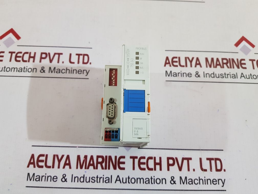 Wago 750-343 Profibus-dp Fieldbus Coupler – Aeliya Marine Tech