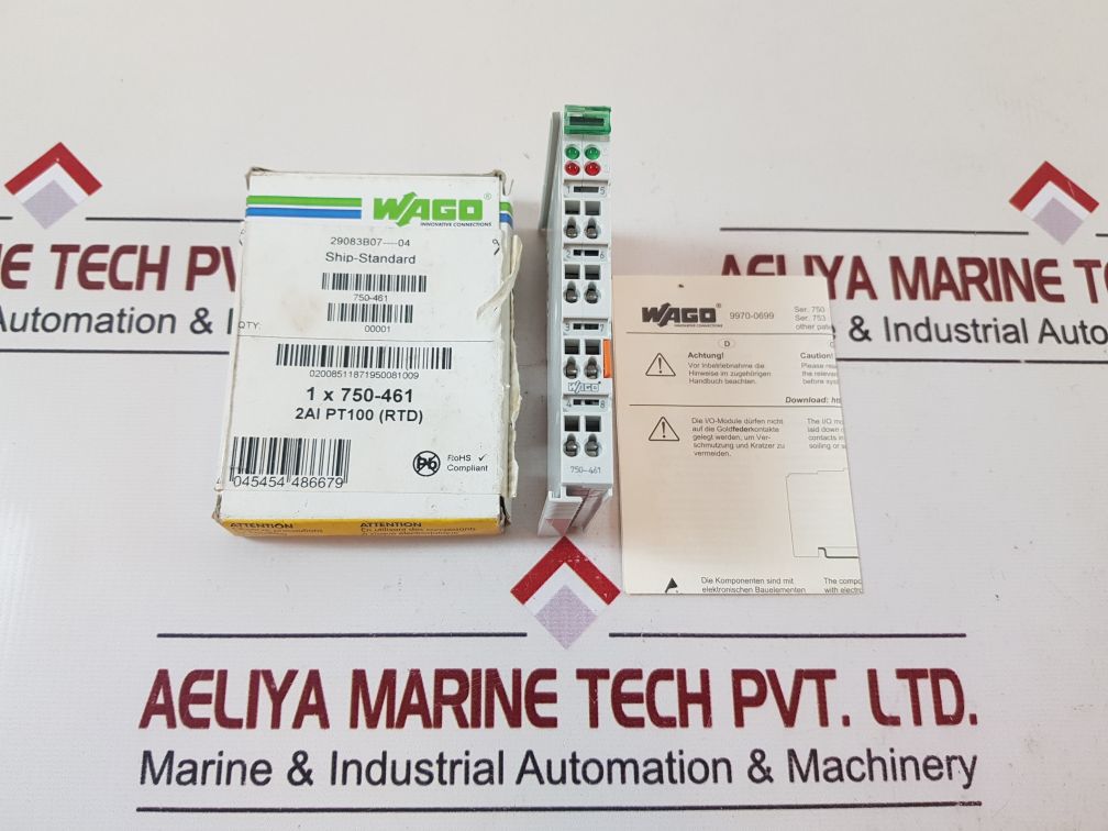 Wago 750-461 Input Module 24V Dc – Aeliya Marine Tech®