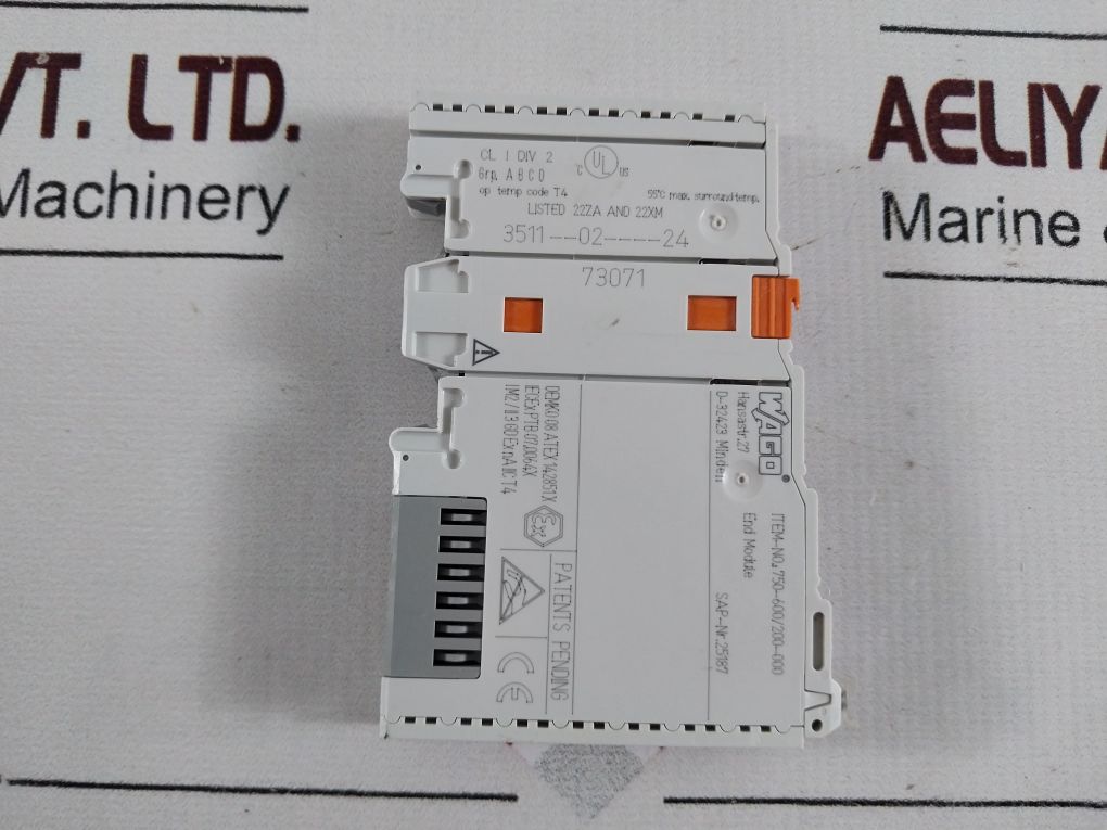 Wago 750-600/200-000 End Module – Aeliya Marine Tech