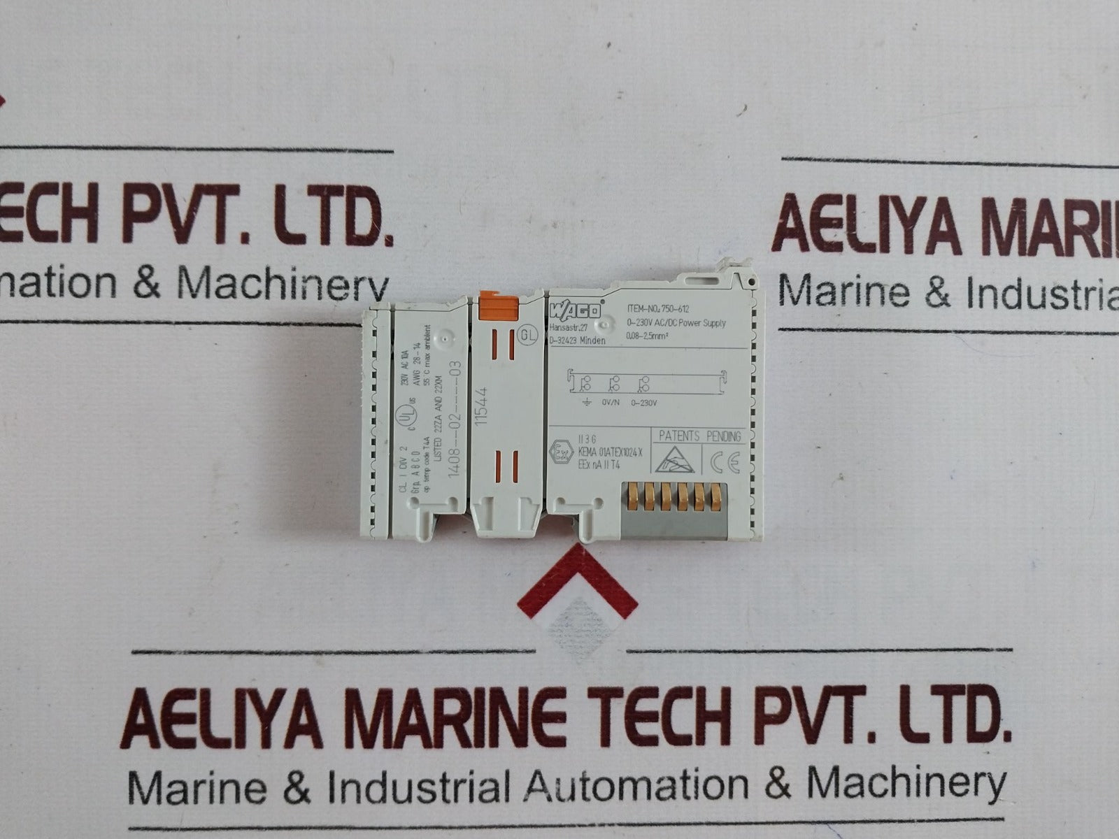 Wago 750-612 Power Supply Module – Aeliya Marine Tech