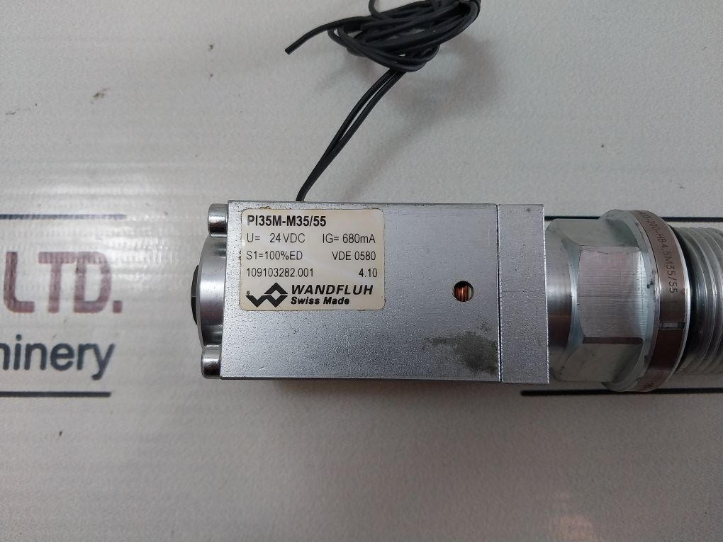 Wandfluh Pi35M-m35/55 Solenoid Valve – Aeliya Marine Tech