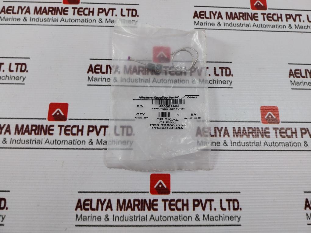 Waters 430001443 Tubing Assy, Solvent Select Valve To Check Valve Ssv ...