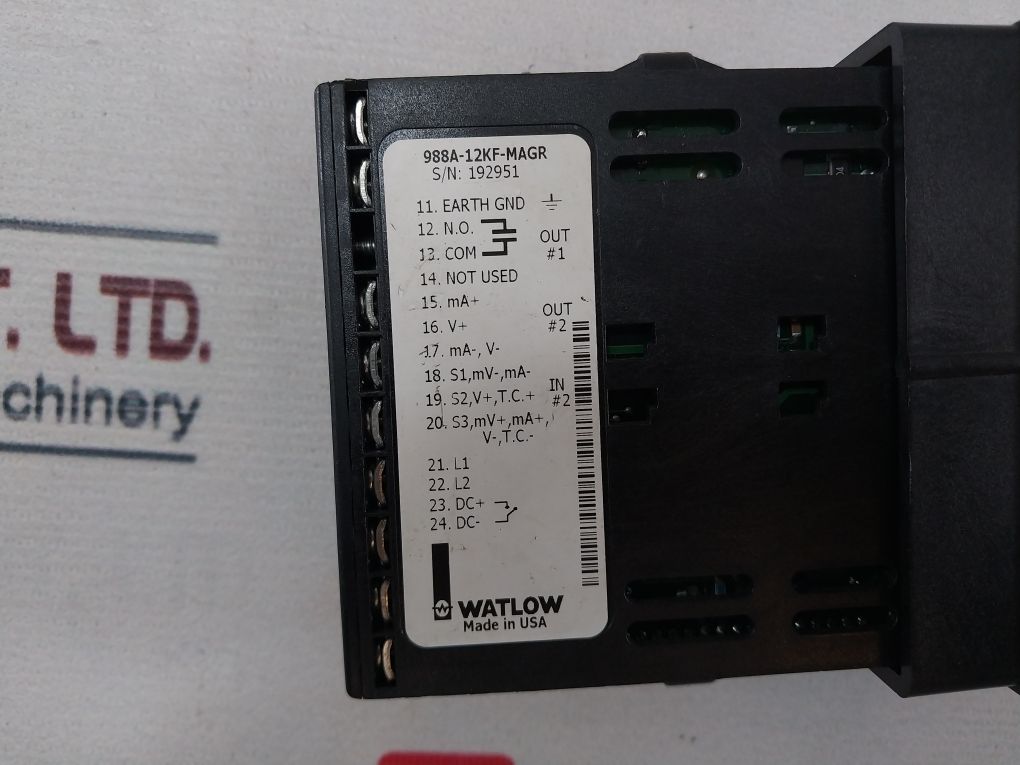 Watlow 988A-12Kf-magr Temperature Controller 100-240Vac – Aeliya Marine ...