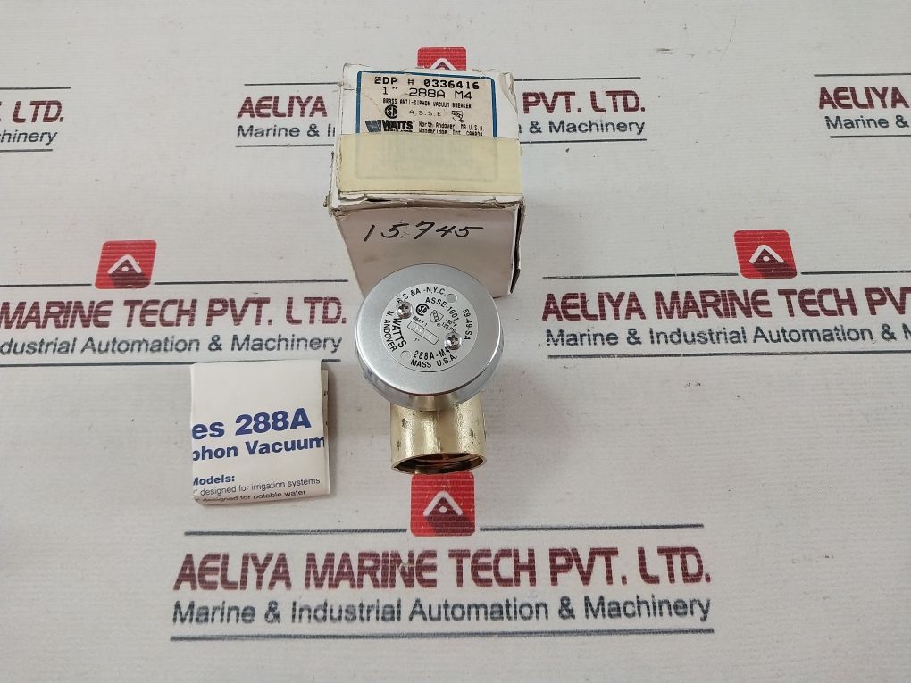 Watts Asse-1001 Brass Anti-siphon Vacuum Breaker – Aeliya Marine Tech