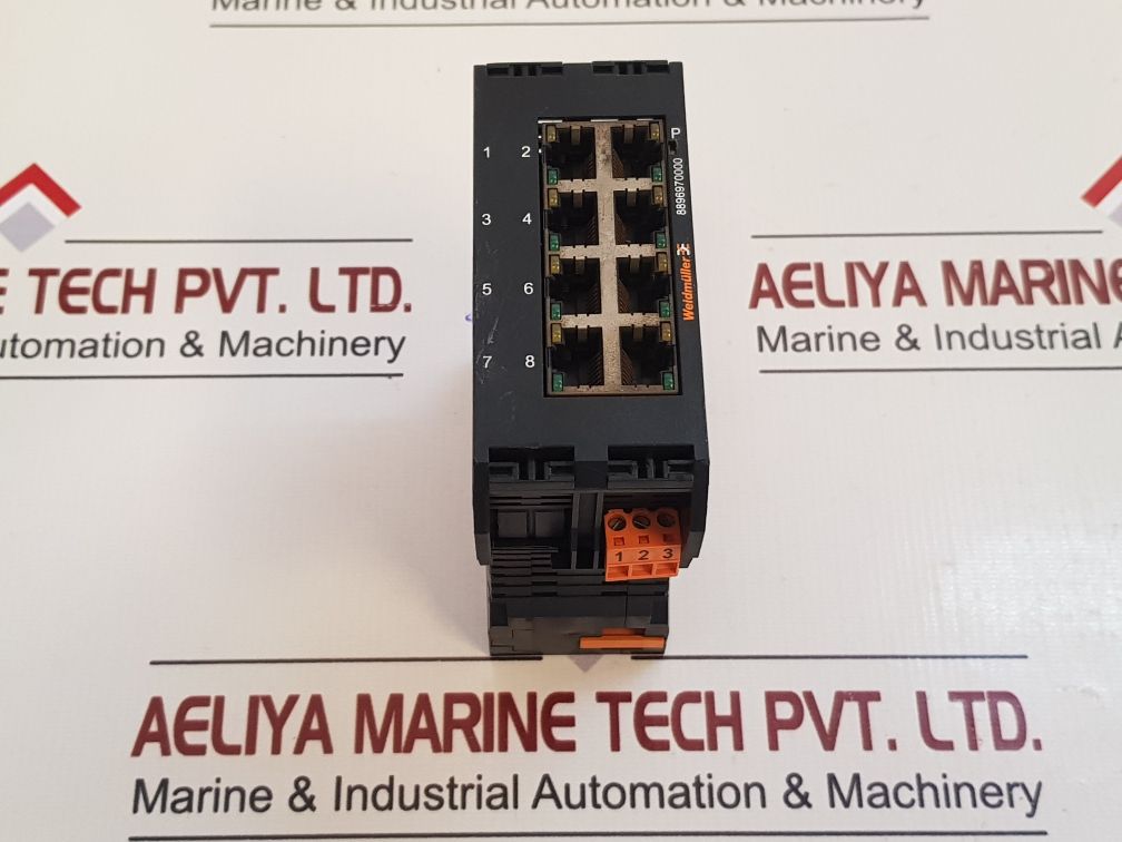 Weidmüller 8896970000 Ethernet Switch Module – Aeliya Marine Tech