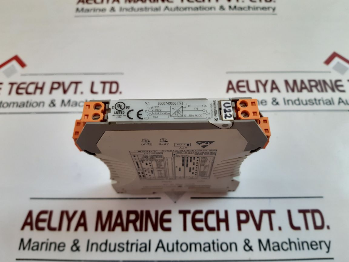 Weidmuller 8560740000 06 Was4 Pro Dc/Dc Signal Isolator – Aeliya Marine ...
