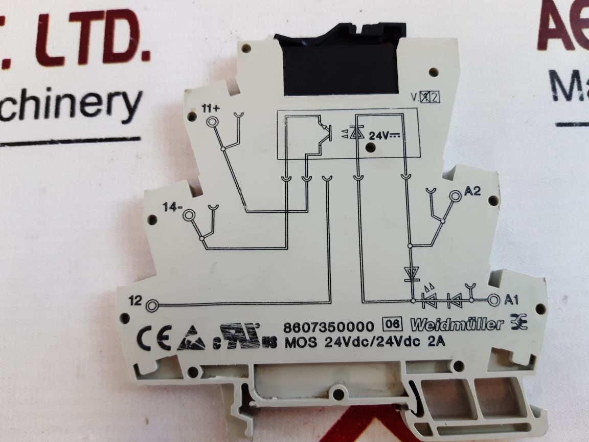 Weidmuller Mos 8607350000 Solid State Relay – Aeliya Marine Tech