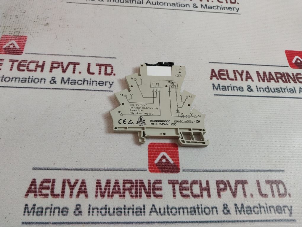 Weidmuller Mrz 24Vdc 1Co Relay Module – Aeliya Marine Tech®