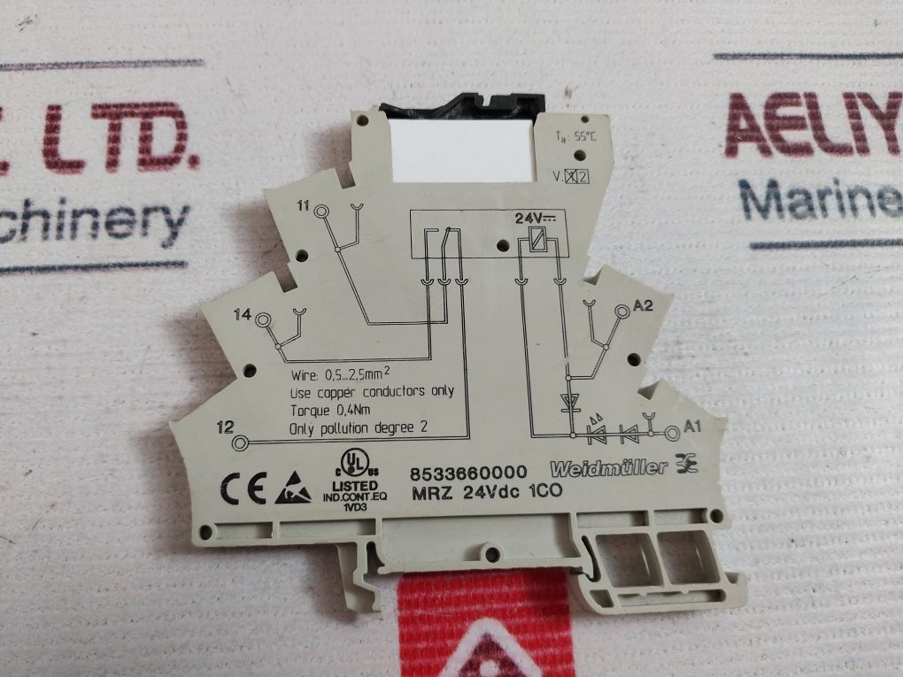 Weidmuller Mrz 24Vdc 1Co Relay Module – Aeliya Marine Tech