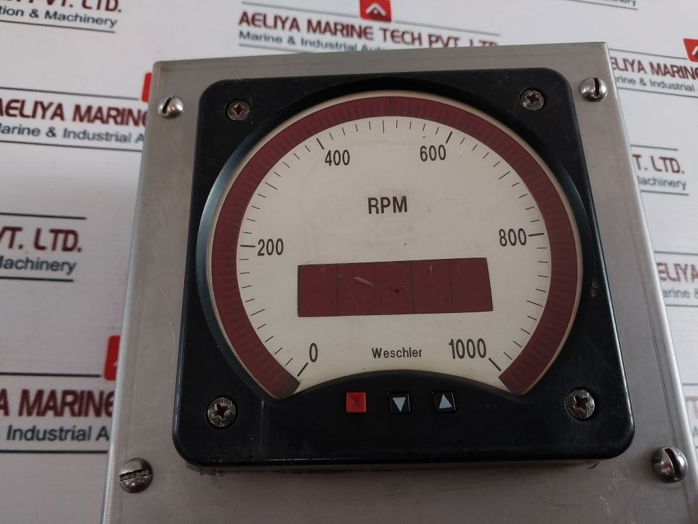 Weschler Bg241 Bargraph Meter 24 Vdc 0-1000 Rpm – Aeliya Marine Tech